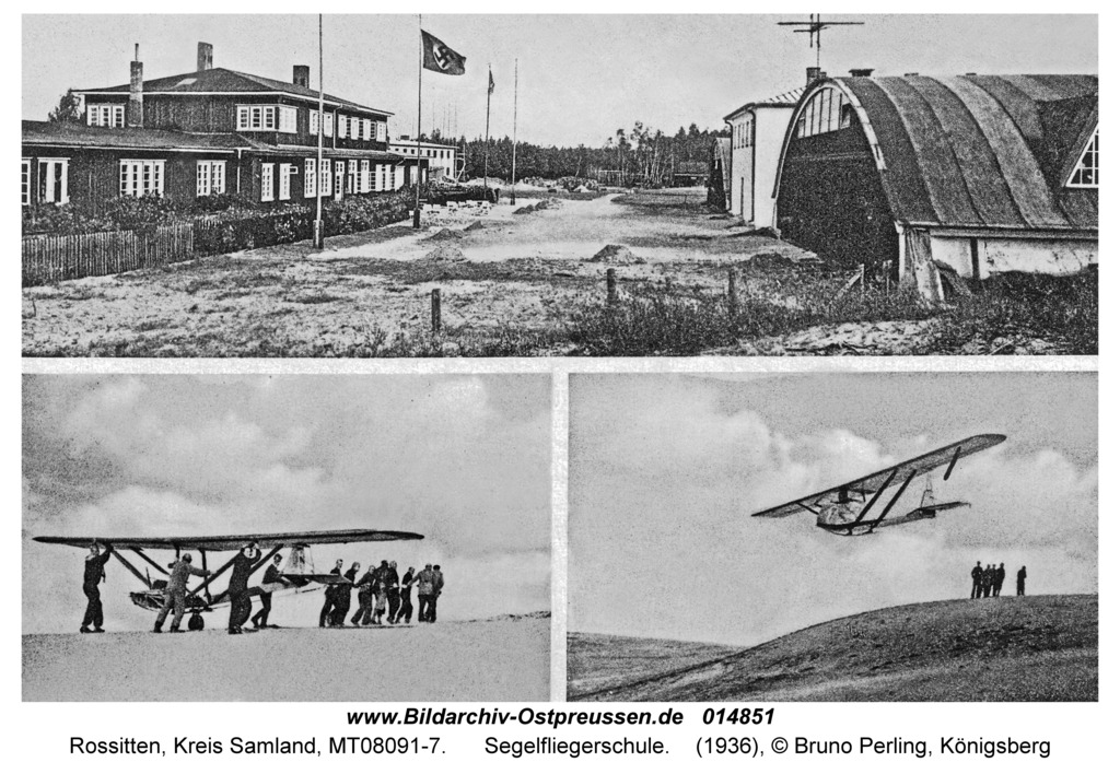Bildarchiv Ostpreußen, Rossitten Kr. Samland, Segelfliegerschule