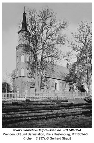 Bildarchiv Ostpreußen, Wenden, Kirche
