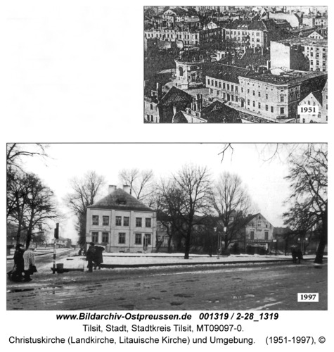 Bildarchiv Ostpreußen, Tilsit, Christuskirche (Landkirche, Litauische ...