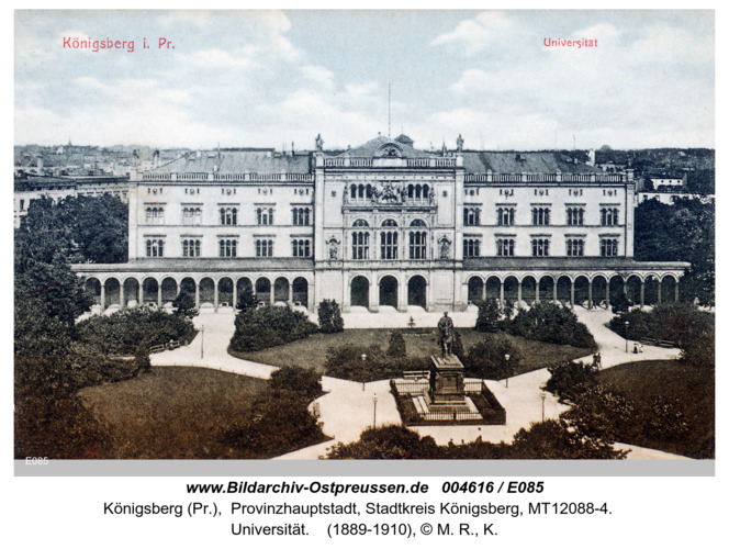 Bildarchiv Ostpreußen, Königsberg, Universität