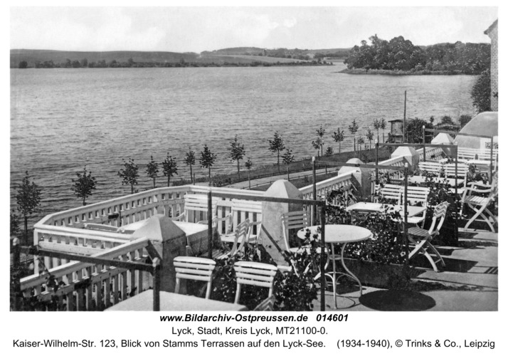 Archiwum Zdjęć - Prusy Wschodnie, Lyck, Kaiser-Wilhelm-Str. 123, Blick ...