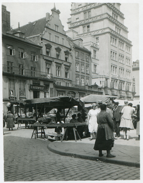 Picture library East Prussia, Königsberg, Altstädtischer Markt 12-16 ...