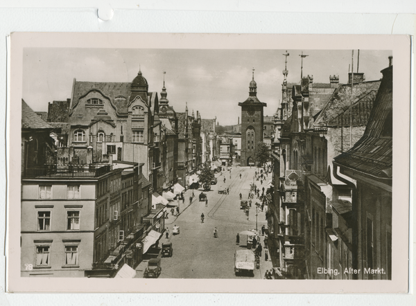 Bildarchiv Ostpreußen, Elbing, Alter Markt