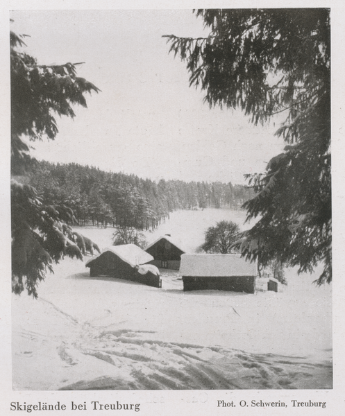 Archiwum Zdjęć - Prusy Wschodnie, Treuburg, Skigelände bei Treuburg